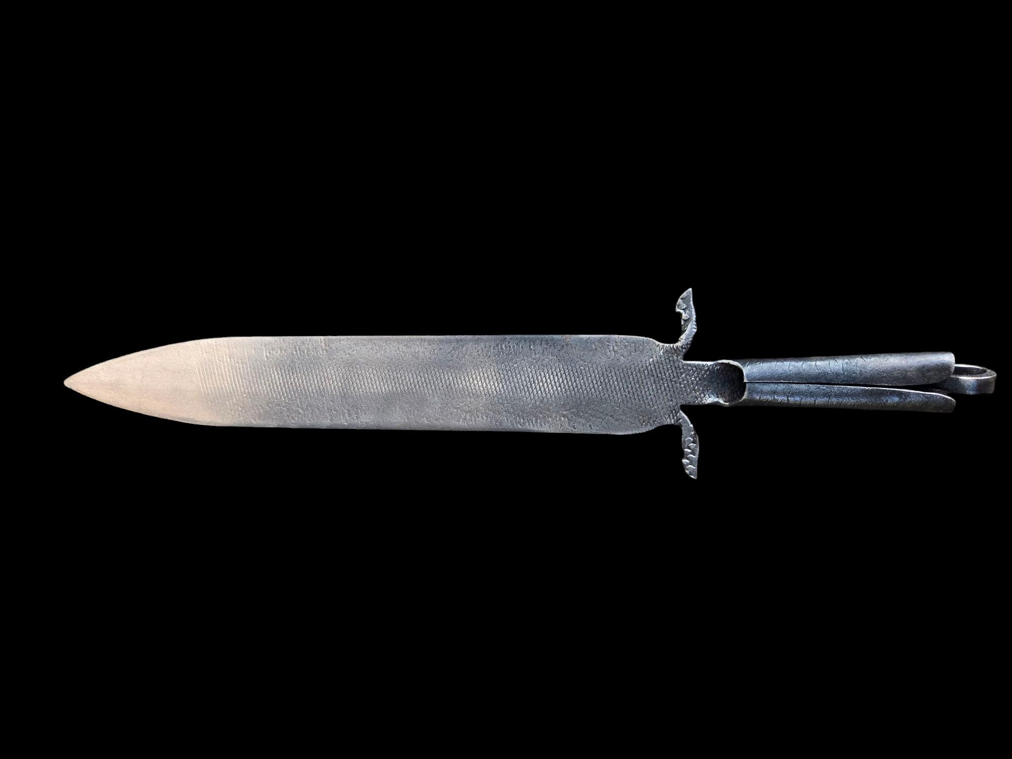 Blacksmith Steel File Short Sword - Etsy