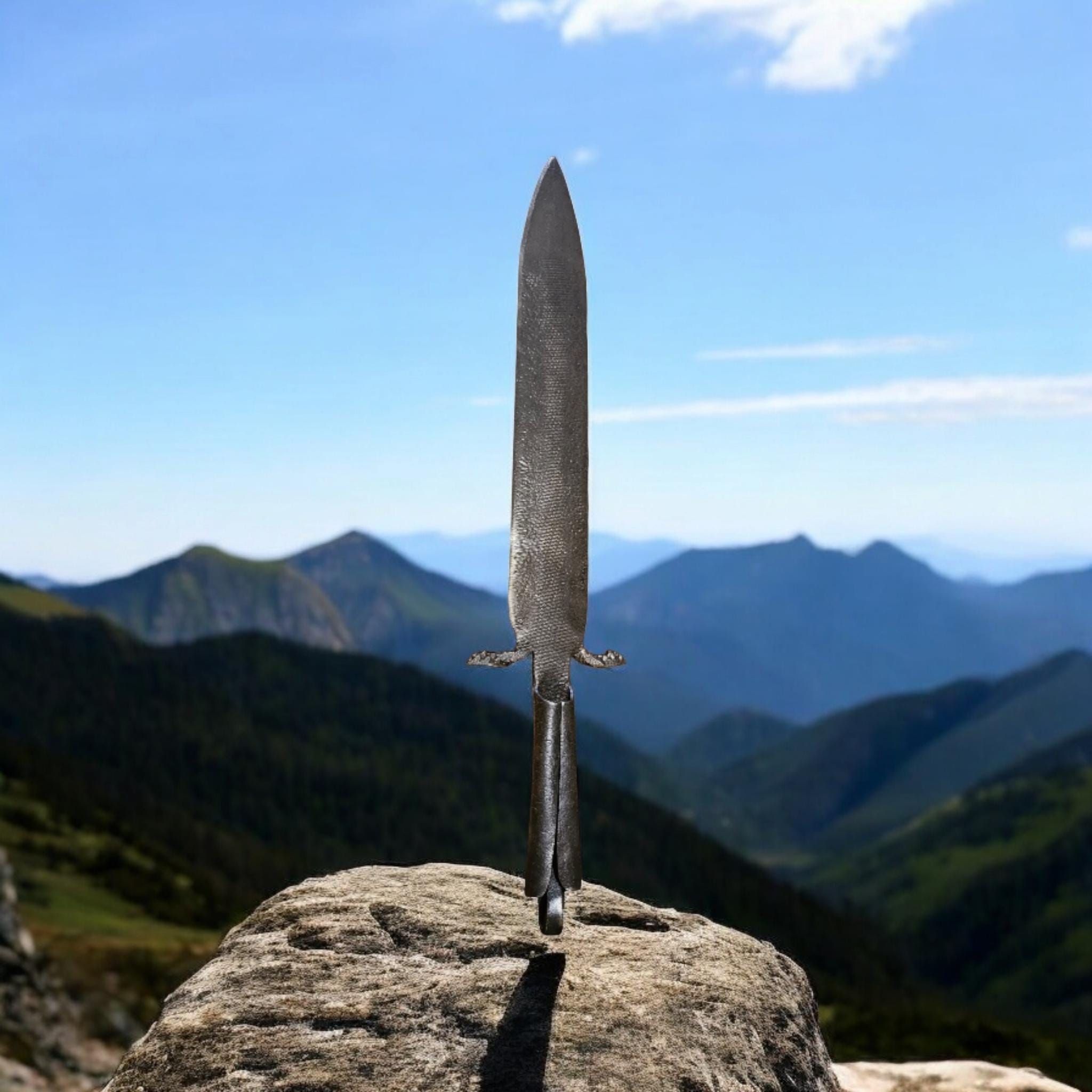 Blacksmith Steel File Short Sword - Etsy