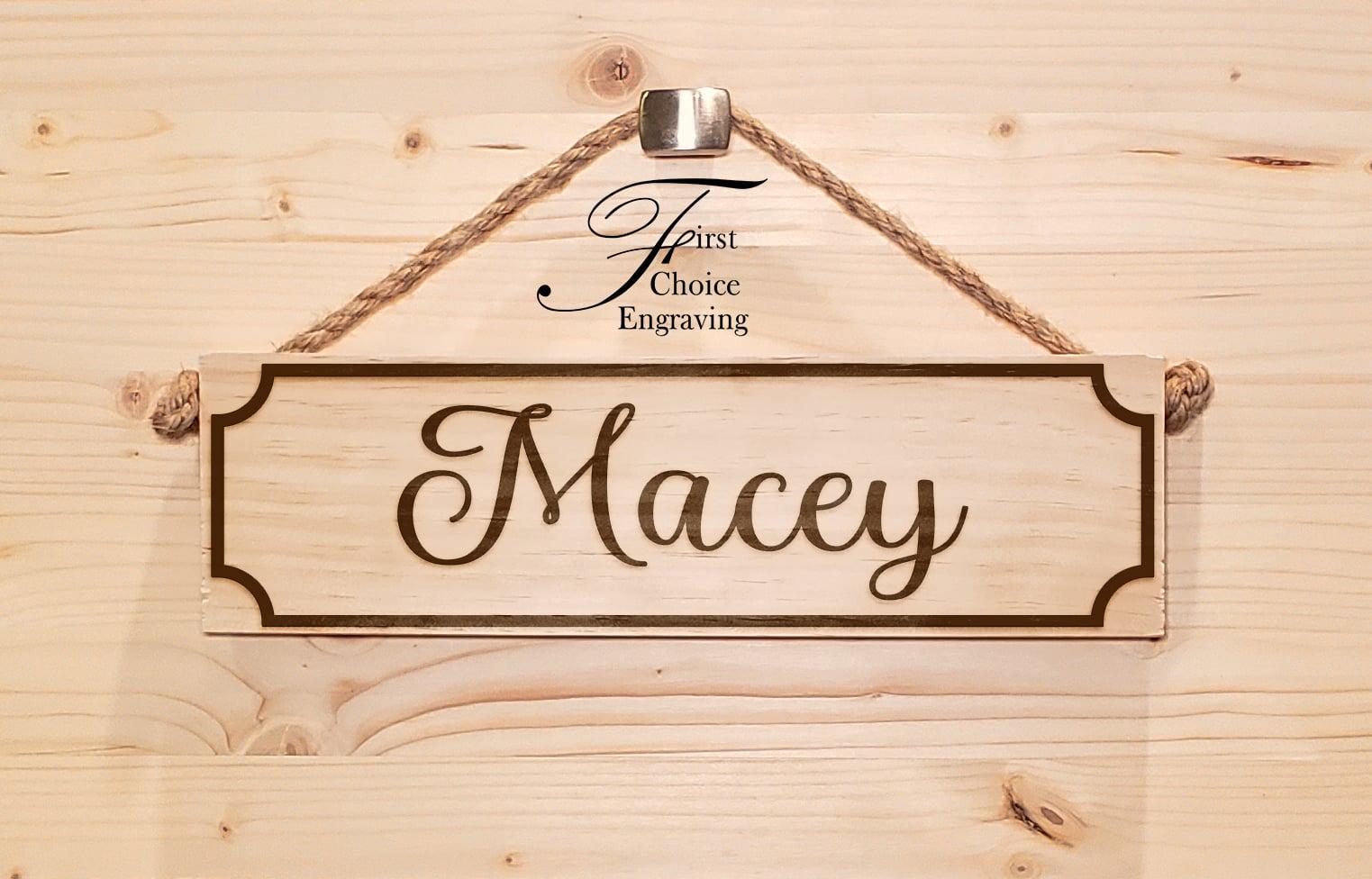 Horse Stall Sign | Custom Stall Wooden Sign | Engraved Gift ...