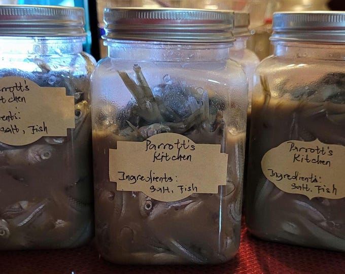 Fermented Salted Anchovy,(ginamos) Fresh Anchovies, No Preservatives ...