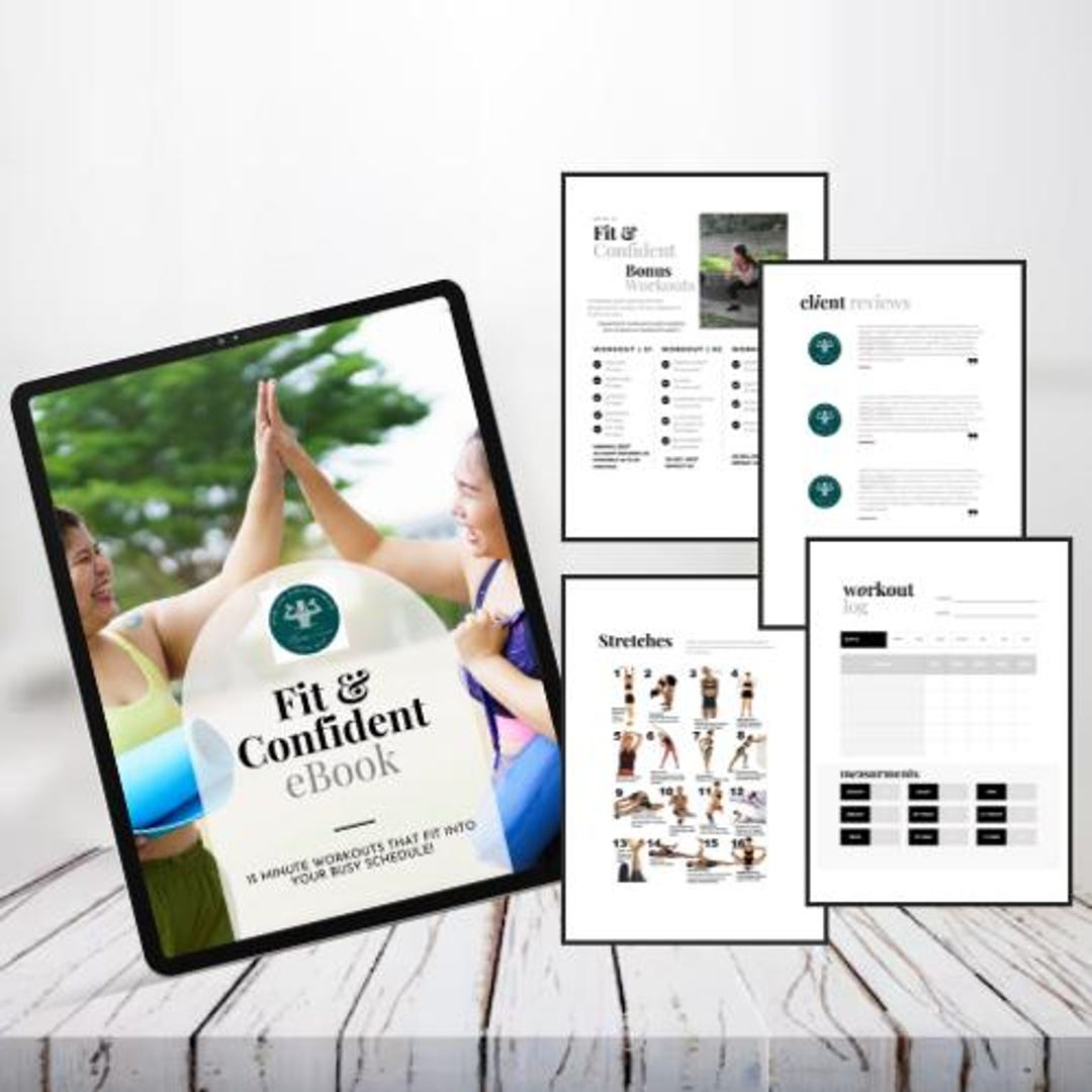 Fit & Confident Exercise Program - 15 Minute Home Workouts for Busy ...