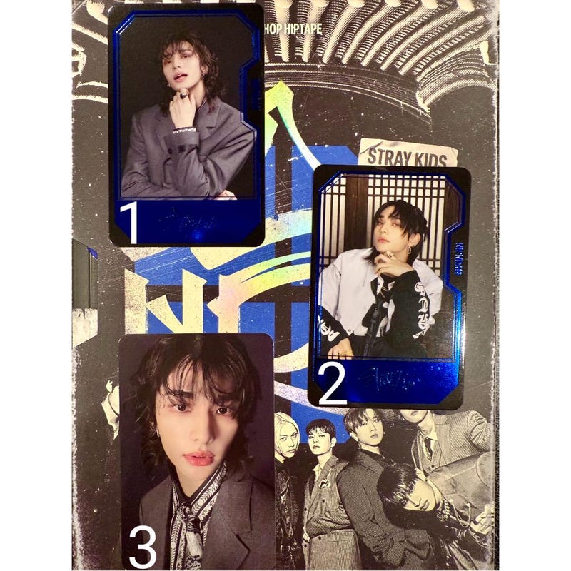 Hyunjin Official Photo Card - Etsy