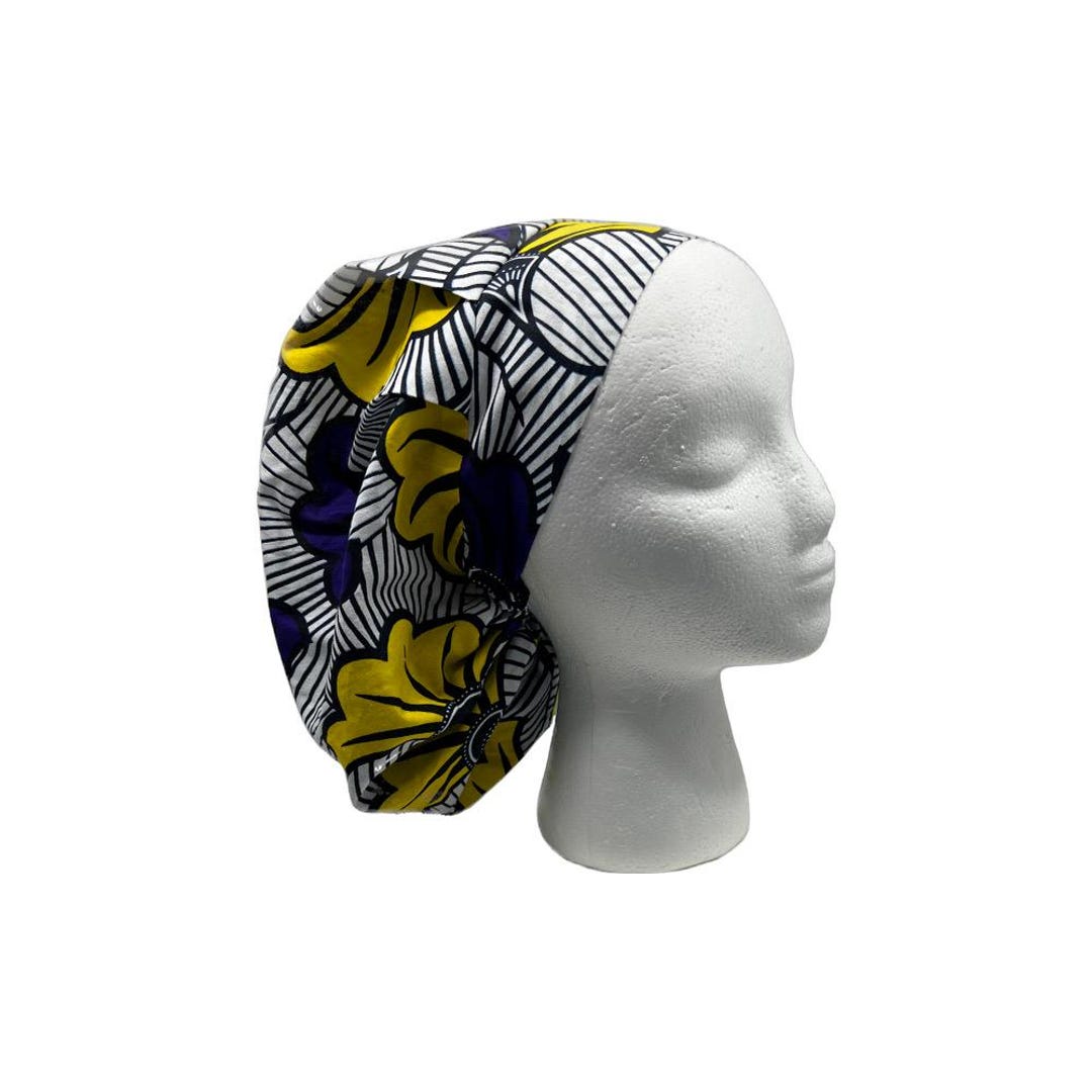 African Wedding Flower Bonnet | Bonnets for Women | Bonnets for Men Hat ...