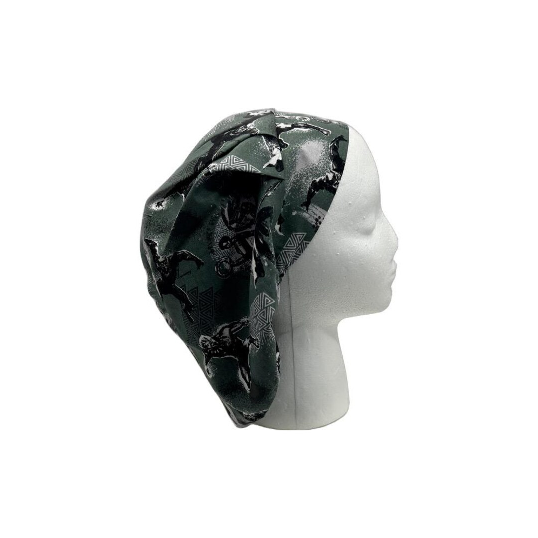 Black Cat Bonnet | Bonnets for Women | Bonnets for Men Hat | Satin ...