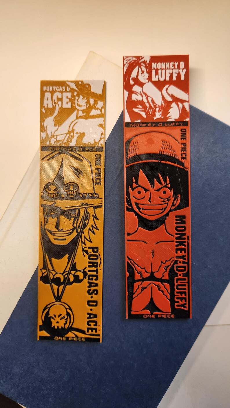 One Piece Bookmark - Etsy