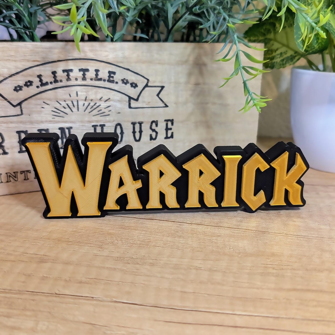 Personalized World of Warcraft Nameplate. Custom Name Sign for Wow Fans ...