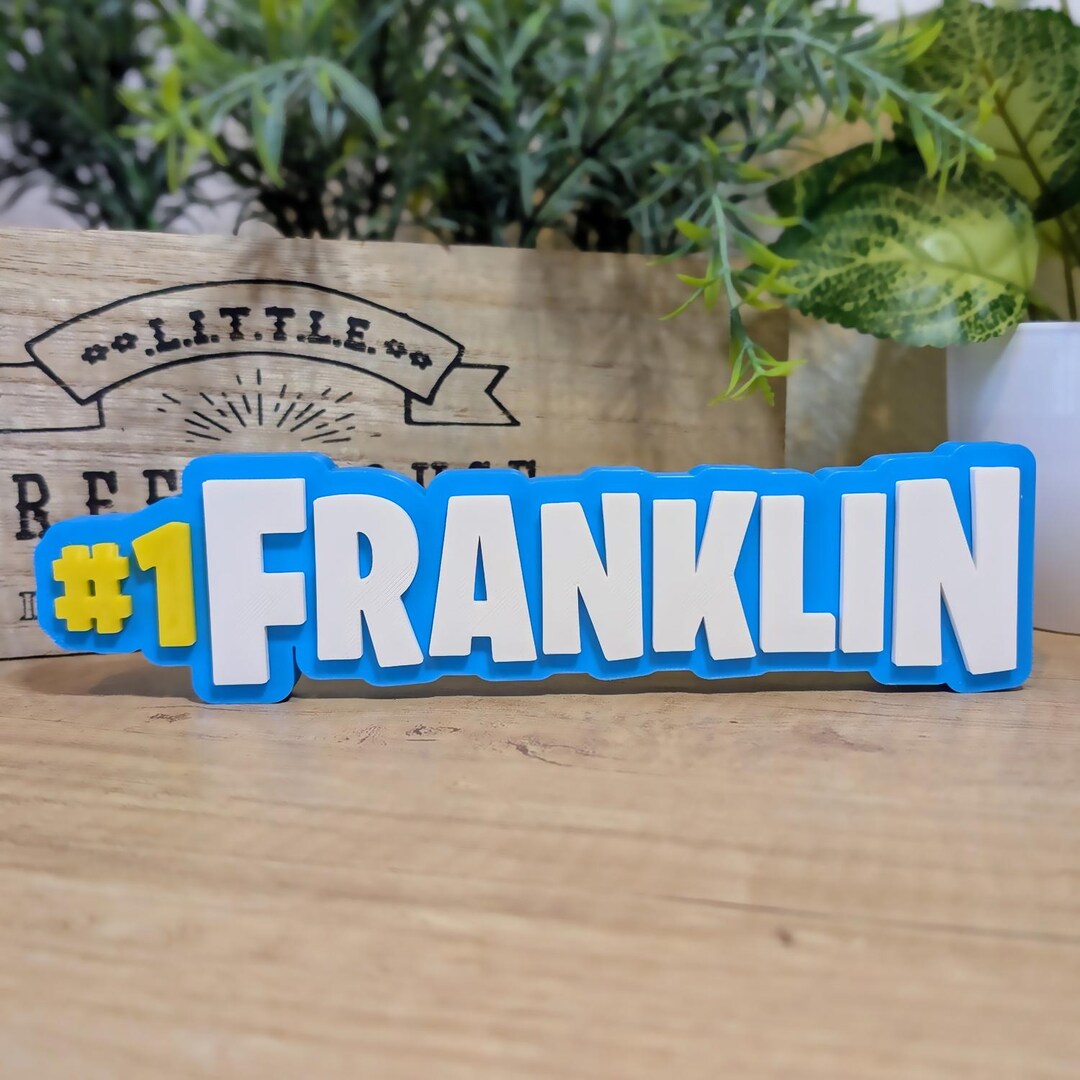 Personalized Battle Royale Nameplate. Custom Name Sign for Battle ...