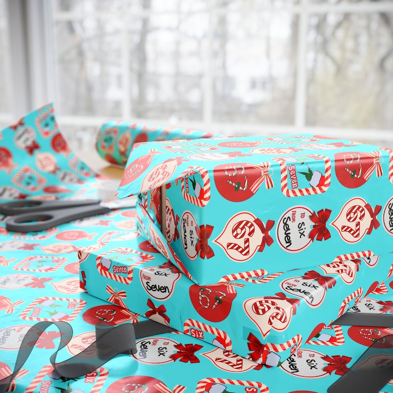Wrapping Papers, 67 Meme Christmas Gift Wrap, Kids Funny Wrapping Paper ...
