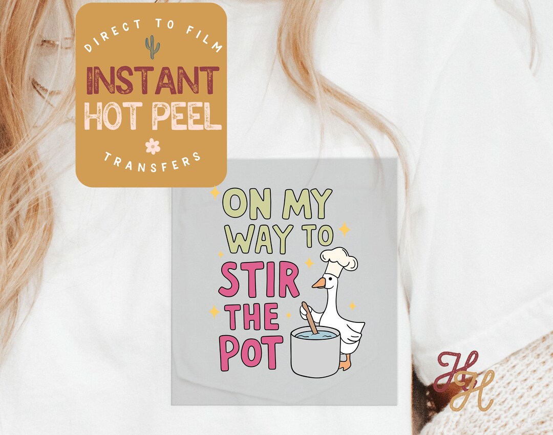 Pocket Size DTF, 4" Stir the Pot Transfer, Direct to Film Transfer ...