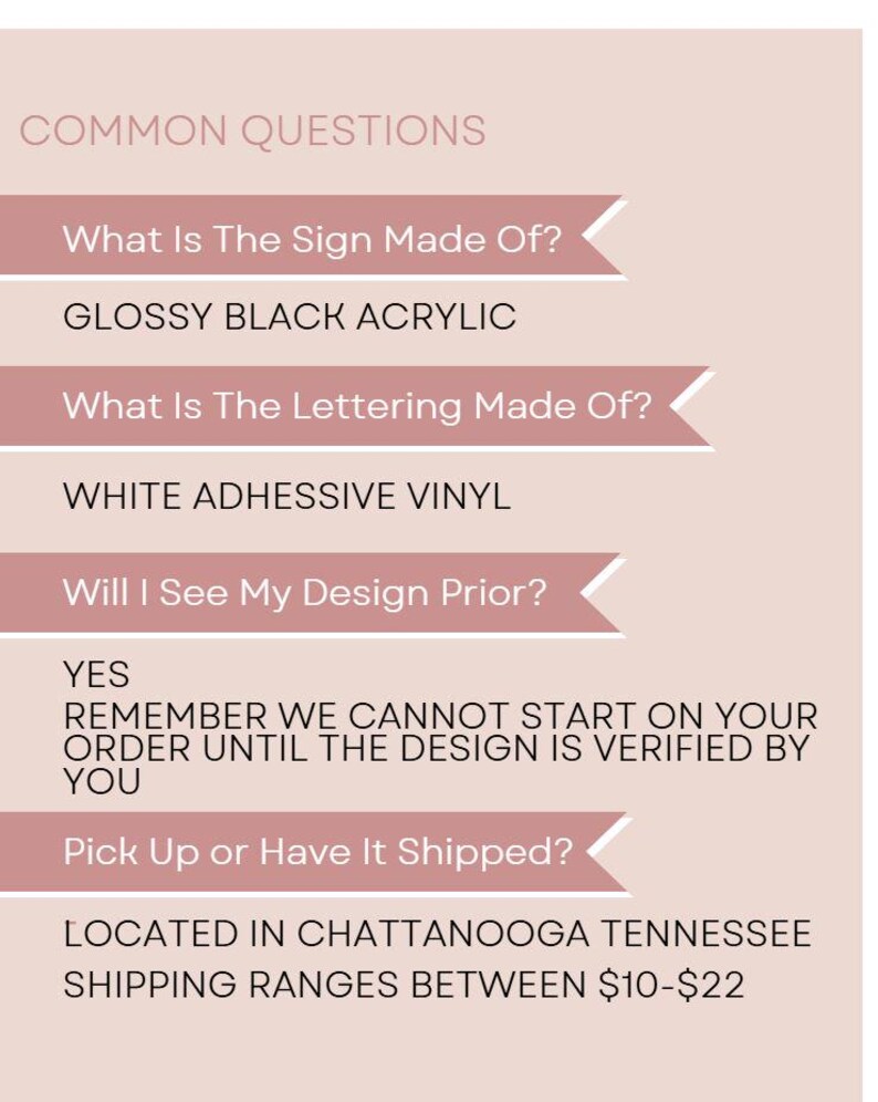 Black Acrylic Wedding Sign - Etsy