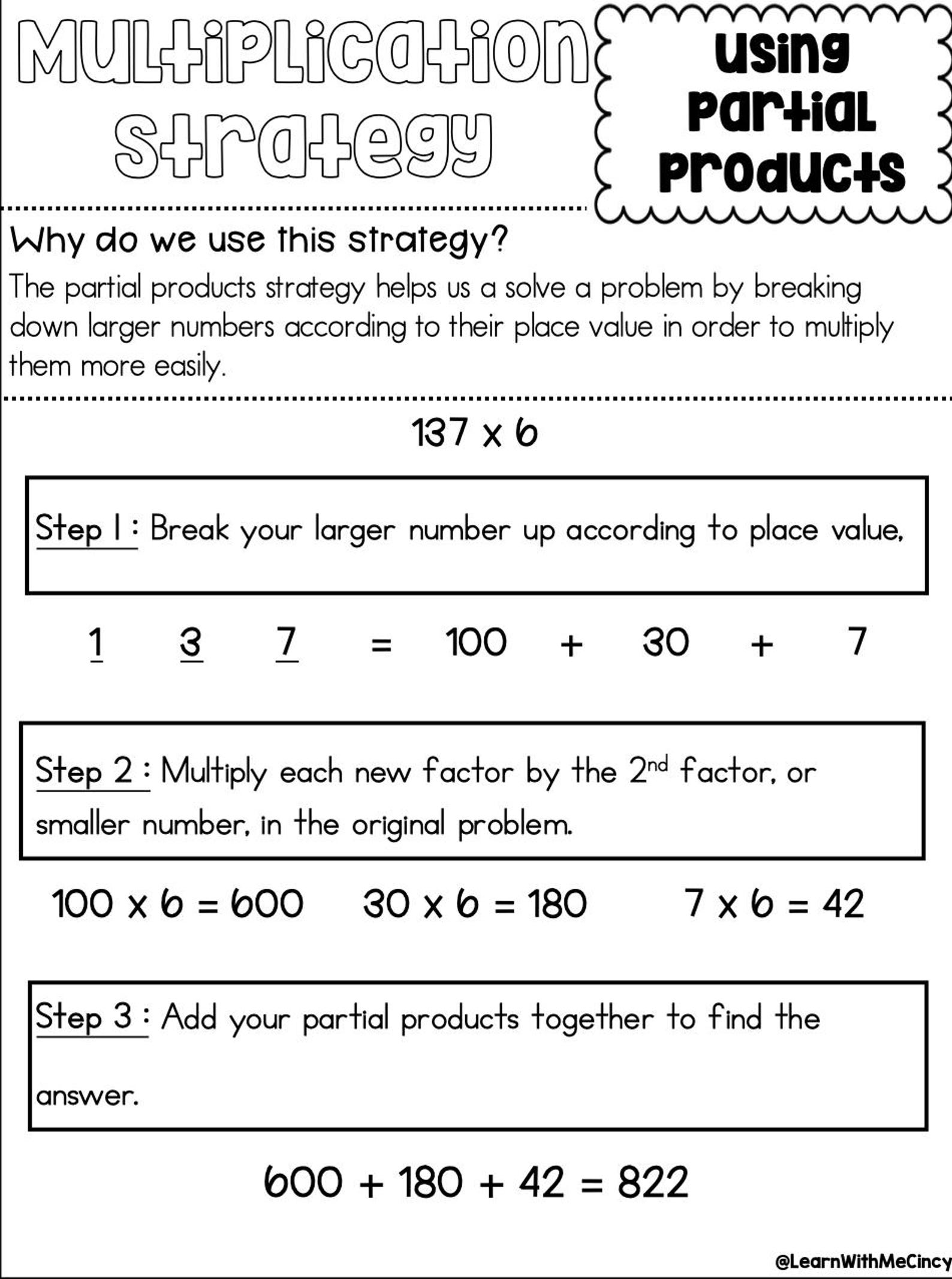 4th & 5th Grade Math Resources, Anchor Charts, and Study Guides - Etsy