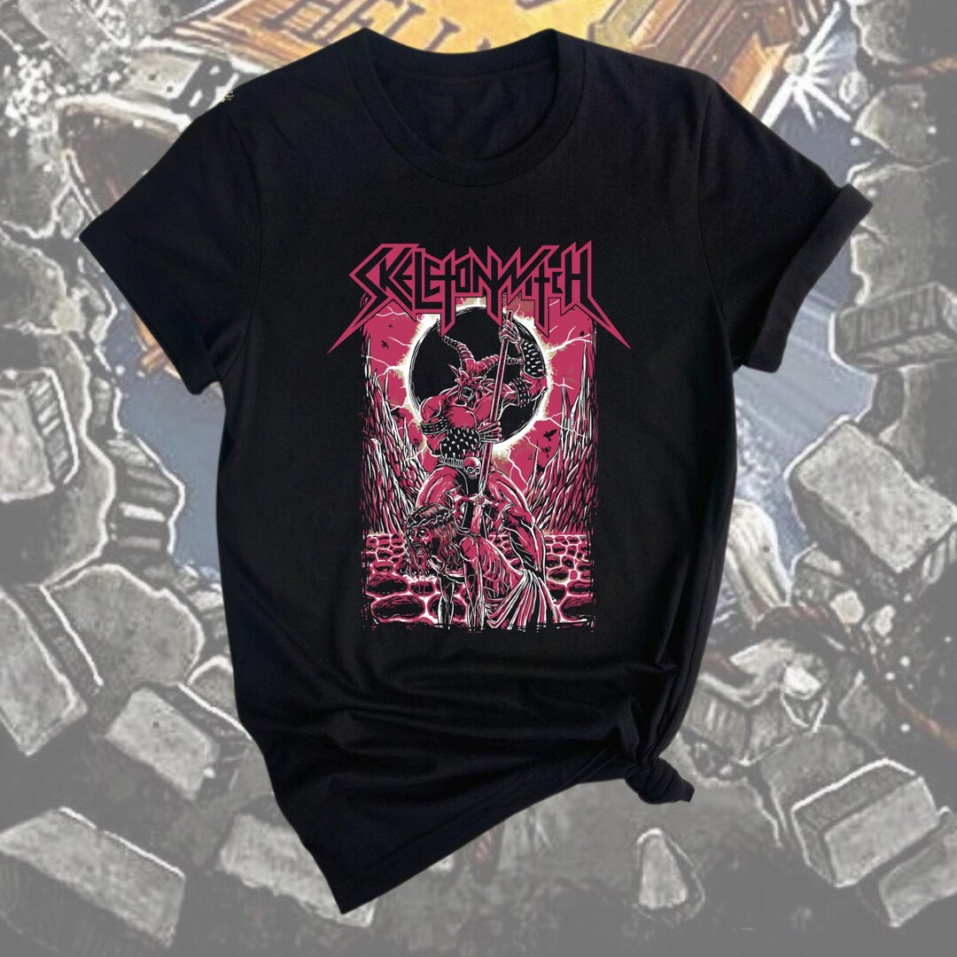 Unholy Thrash : Skeletonwitch T-shirt Design With Fierce Artwork Raw ...