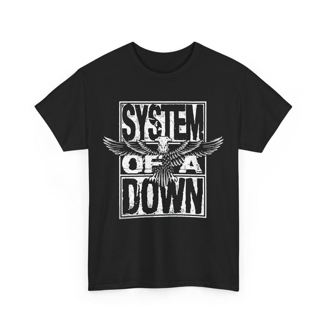 System of a Down Band Tee, Heavy Metal Unisex T-shirt, Rock Music Fan ...