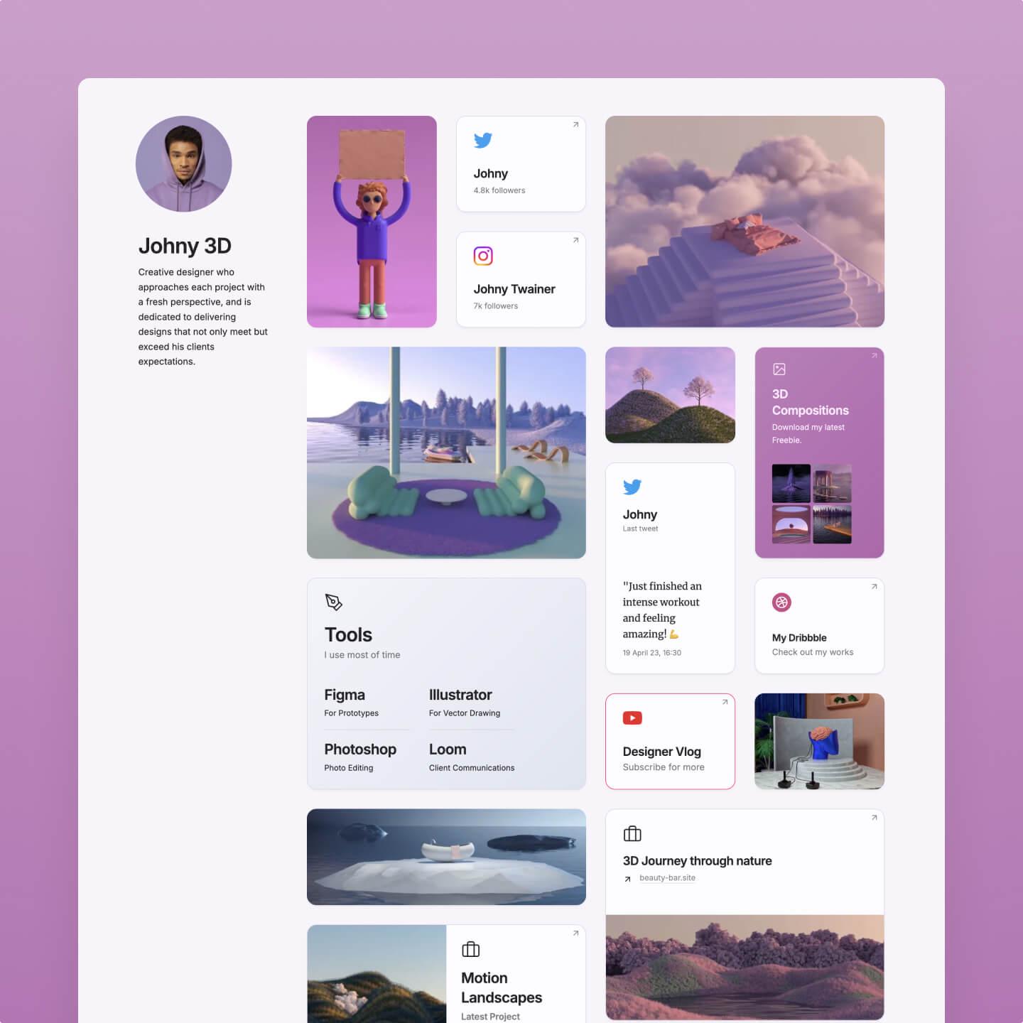 Website Template HTML Webflow Design – Ordnung. Minimalist Portfolio ...
