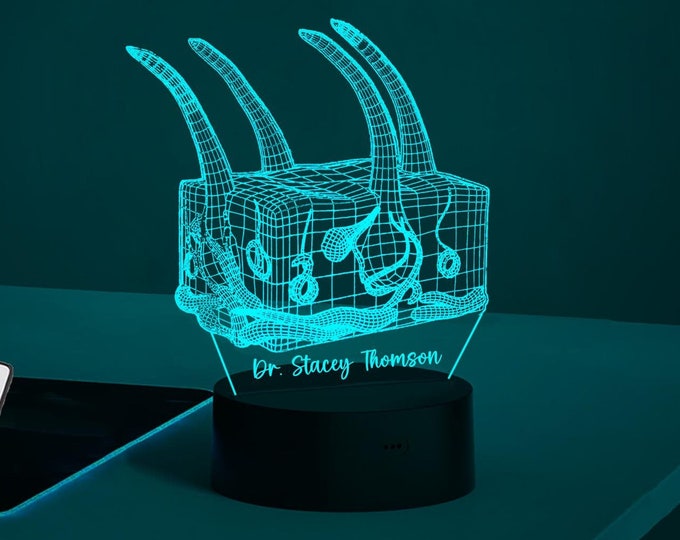 Human Skin Lamp - Etsy