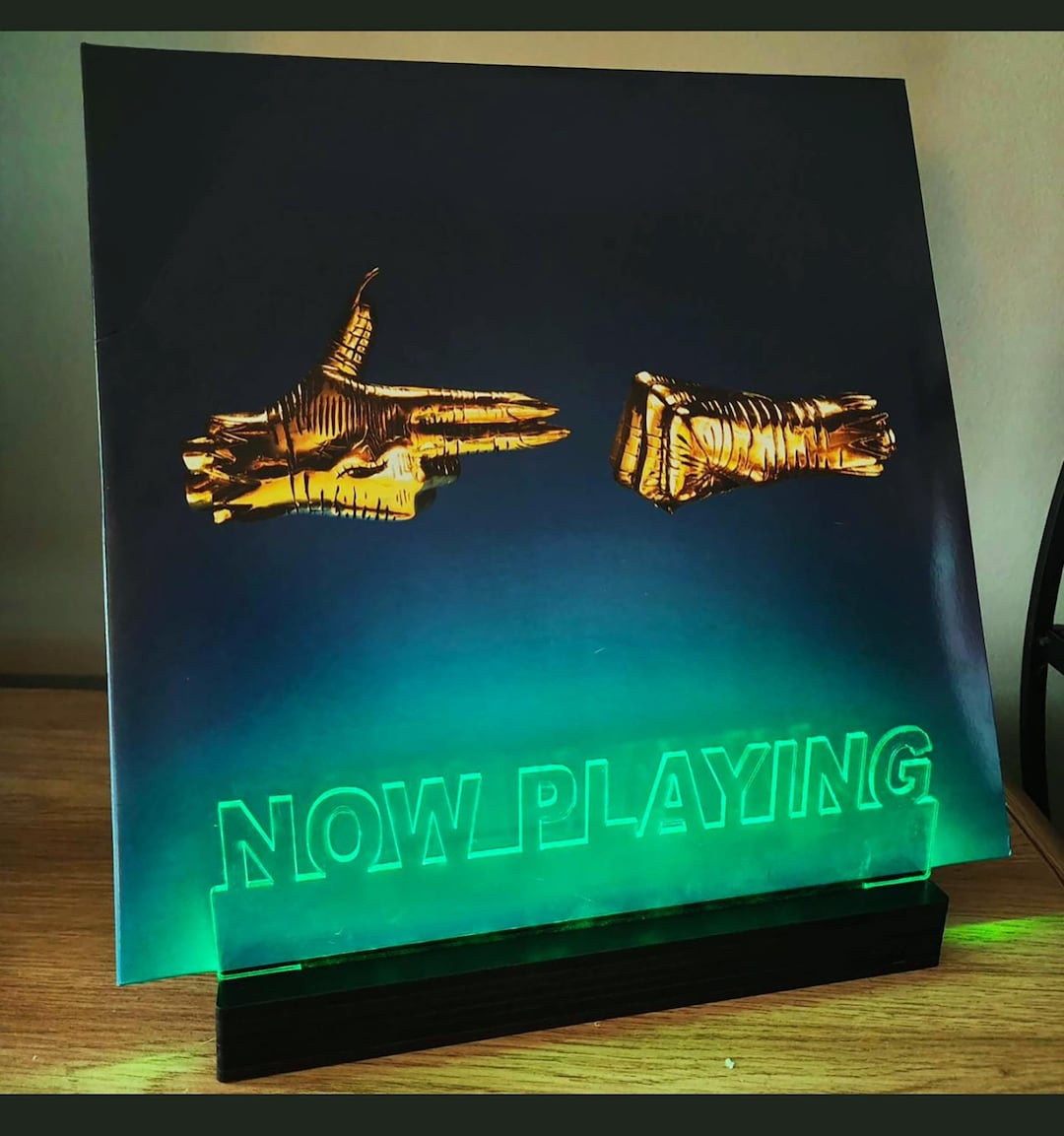 Now Playing Record Holder Stand Christmas Gift,now Spinning Vinyl ...