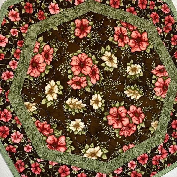 Octagon Table Topper - Etsy