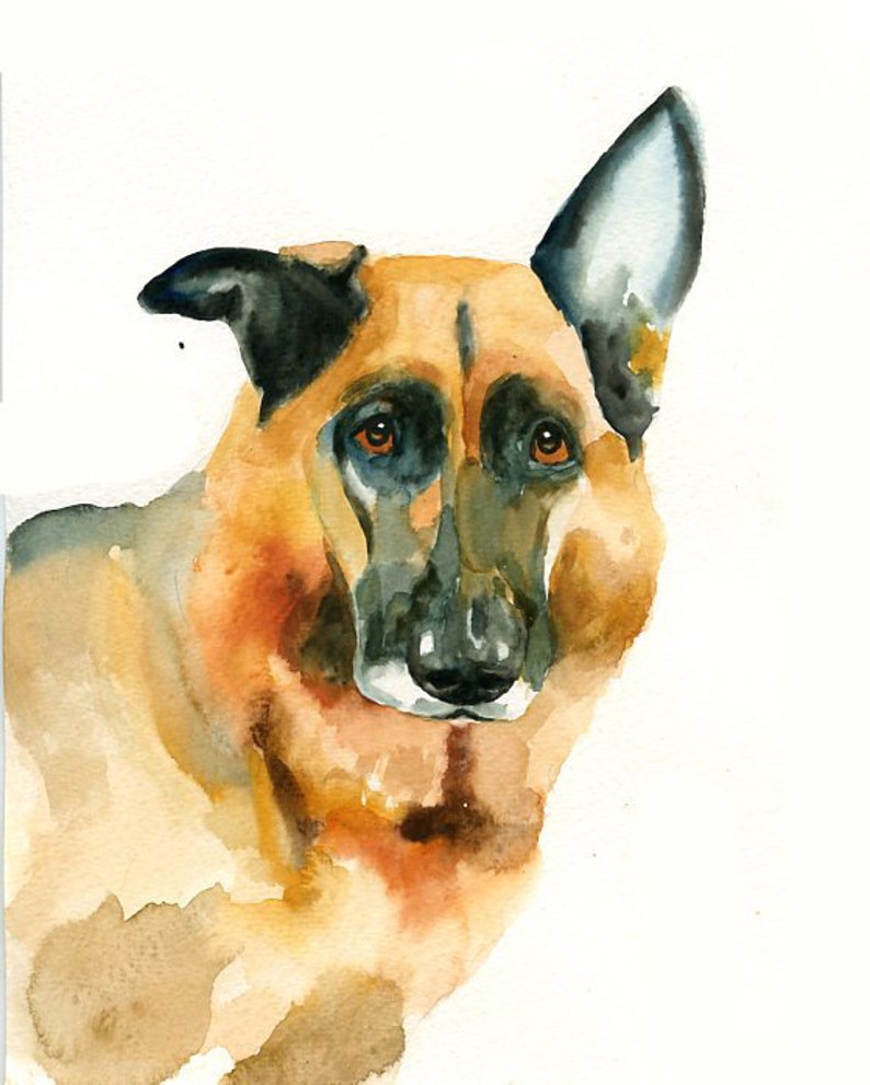 Custom Dog Portrait Custom Pet Portrait Custom Pet Painting | Etsy