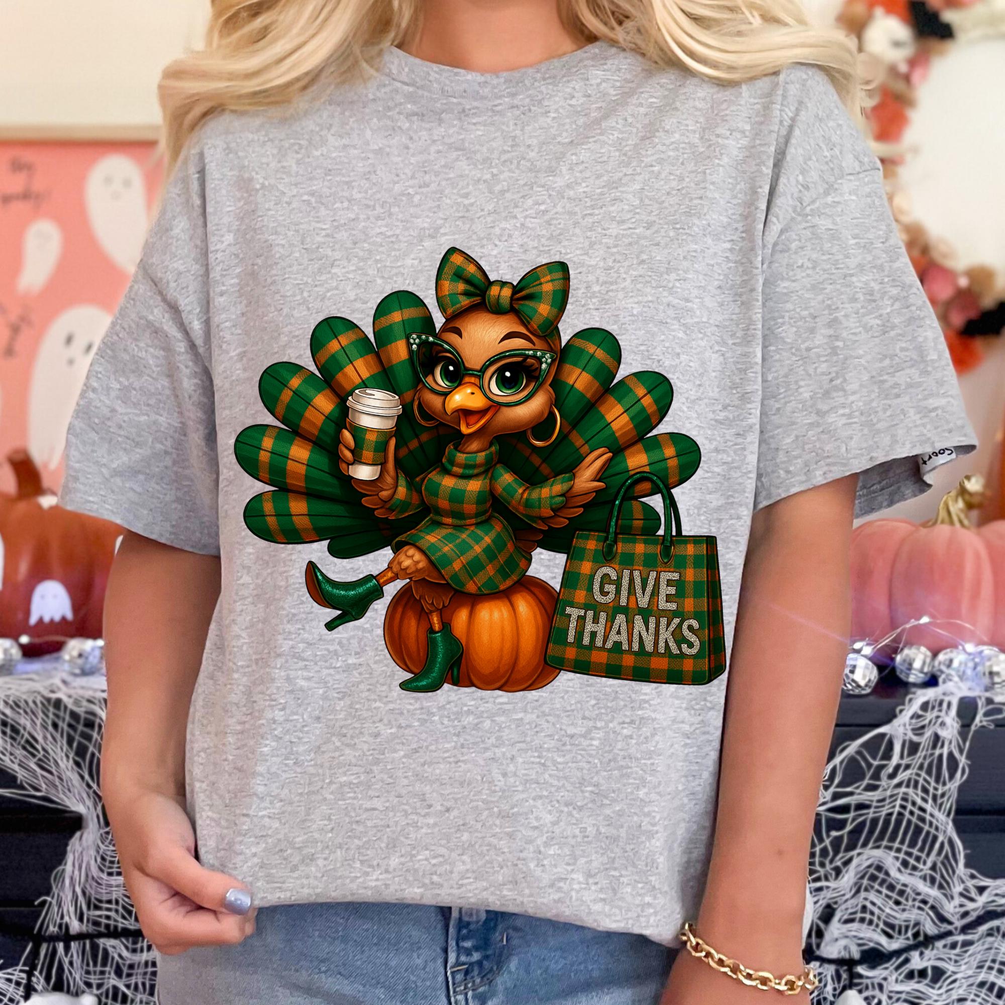Boujee Turkey PNG Bundle,glam Thanksgiving Turkey Clipart,fashionable ...