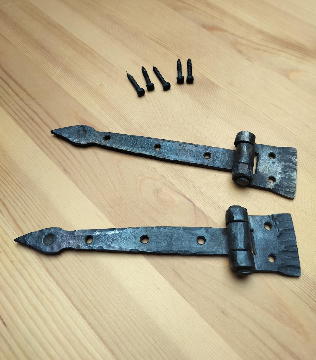 Handmade Forged Door Hinge. - Etsy