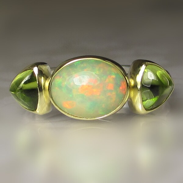 Opal and Peridot - Etsy