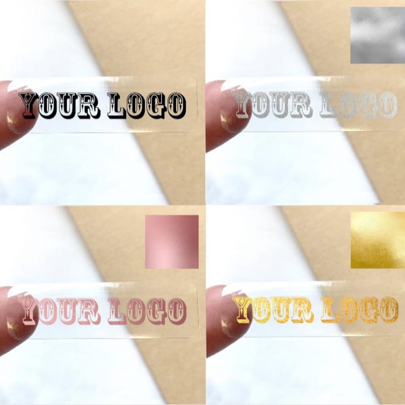 Uv Logo Stickers for Business - Etsy UK