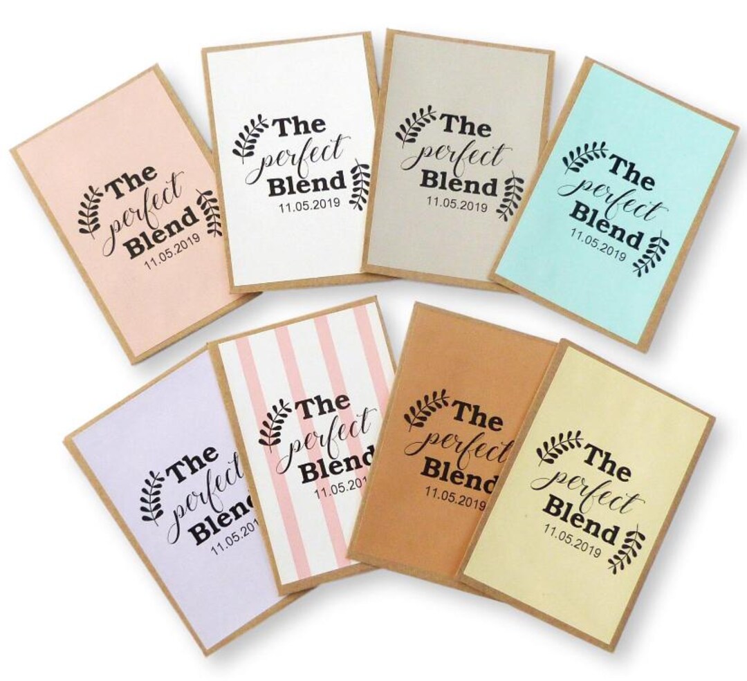 50 X Perfect Blend Wedding Packets | Self-adhesive Labels & Envelopes ...