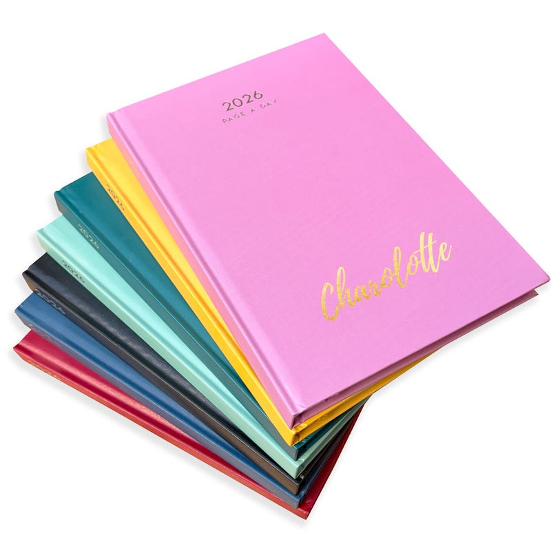 Diary With Dates - Etsy UK