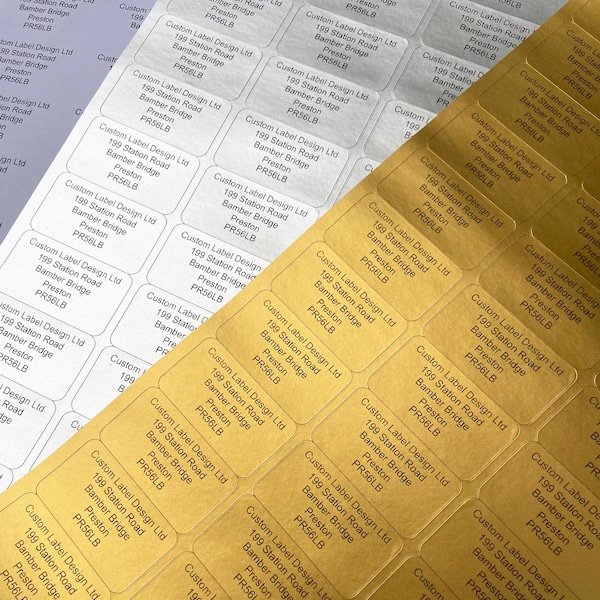 Personalized Address Labels - Etsy UK