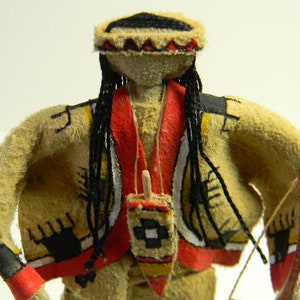 Mi'kmaq Male Pre-contact spirit Doll, Hunter With Bow 5 - Etsy