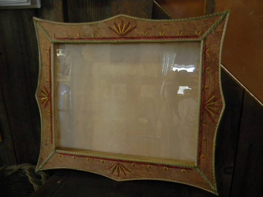 Porcupine Quill and Birch Bark Shadow Box - Etsy