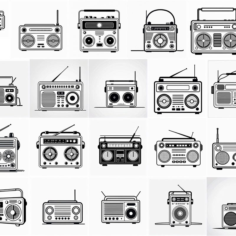 Antique Radio - Etsy