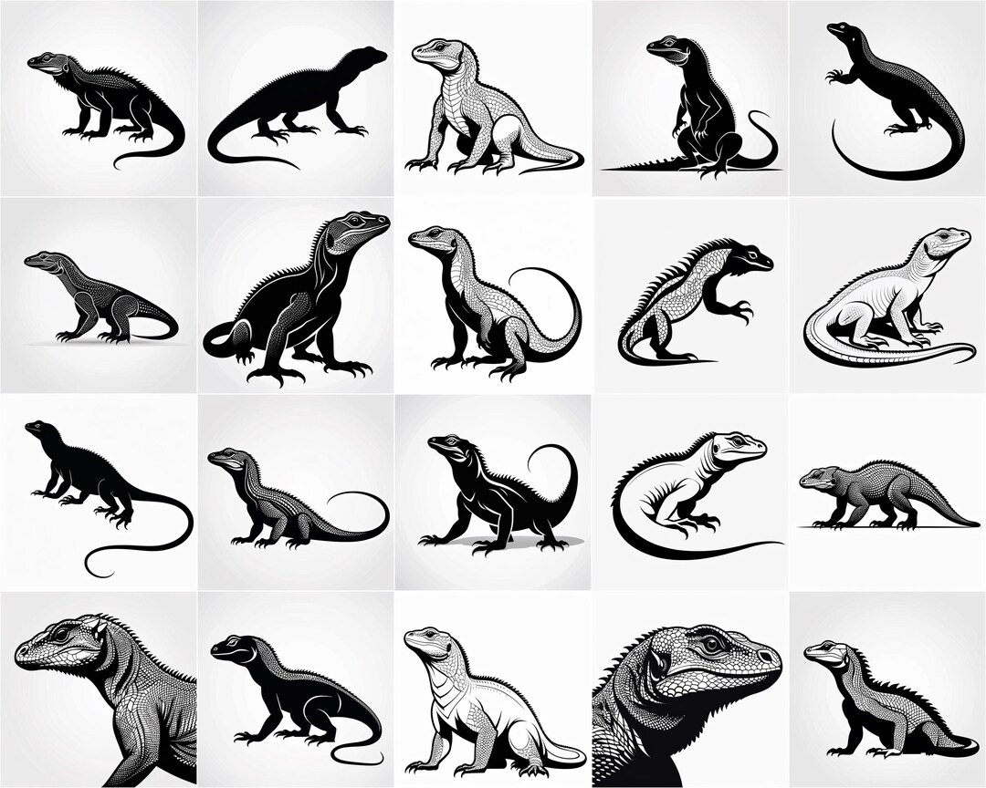 Lizard & Reptile SVG Bundle - Etsy