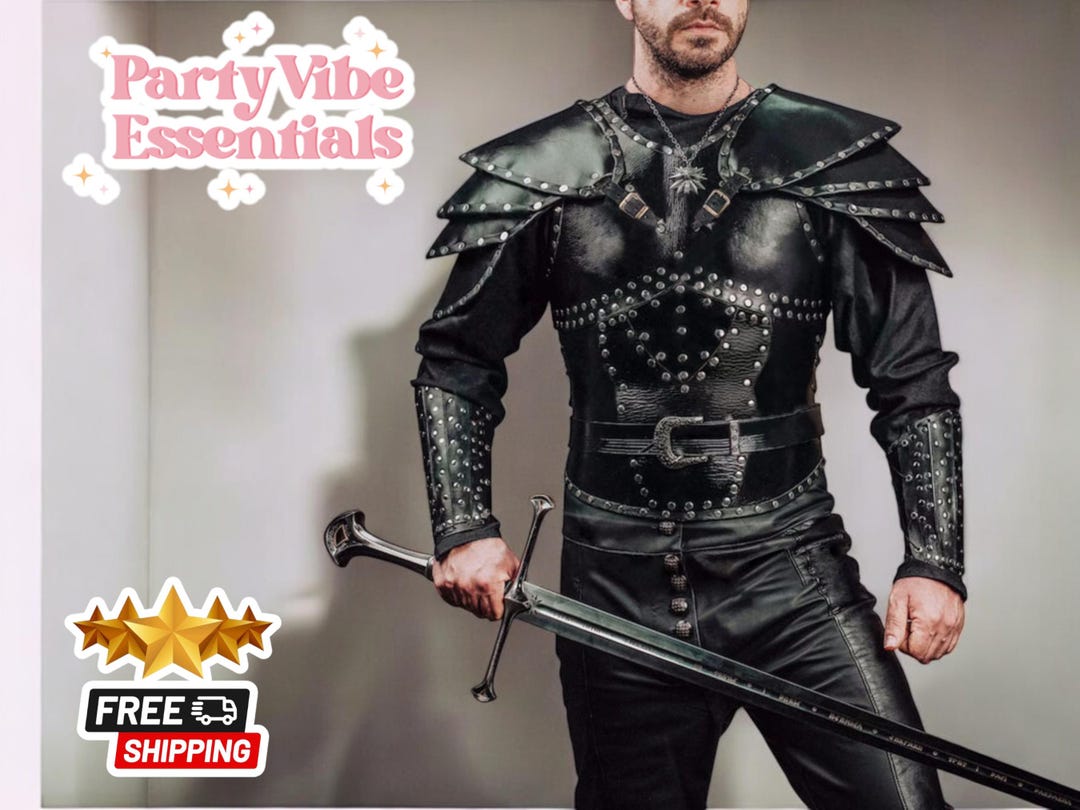 Medieval Chest Armor Costume | Viking Knight Roleplay Outfit | Fantasy ...