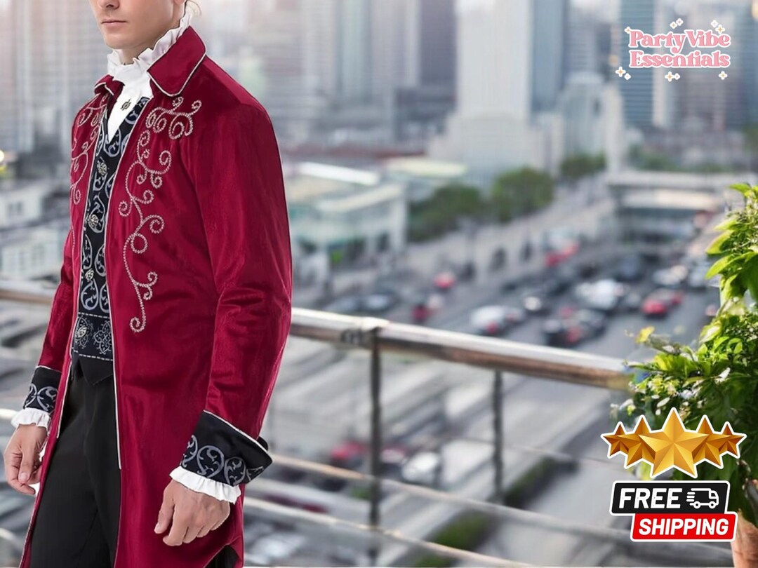 Men's Medieval Tuxedo | Vintage-inspired Embroidered Design | Classic ...