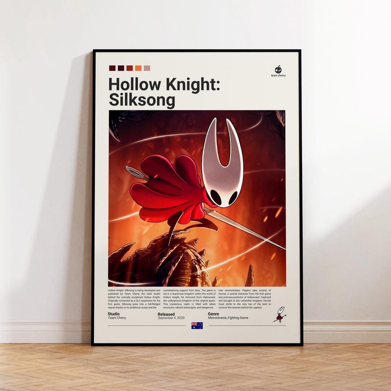 Hollow Knight Poster - Etsy