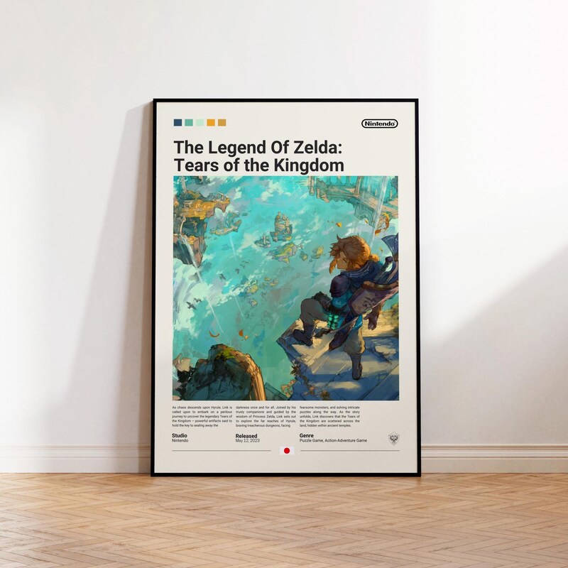 Zelda Poster - Etsy