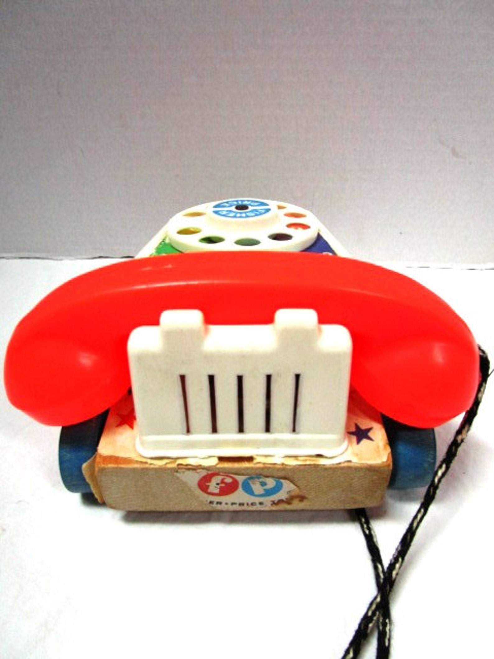 CHOICE Original 1962 Vintage Telephone Pull Toy, What's That Mom ...