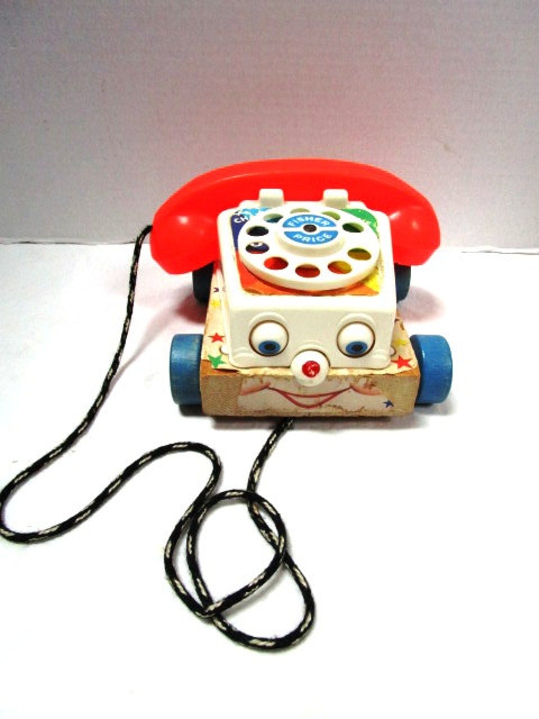 CHOICE Original 1962 Vintage Telephone Pull Toy What's - Etsy