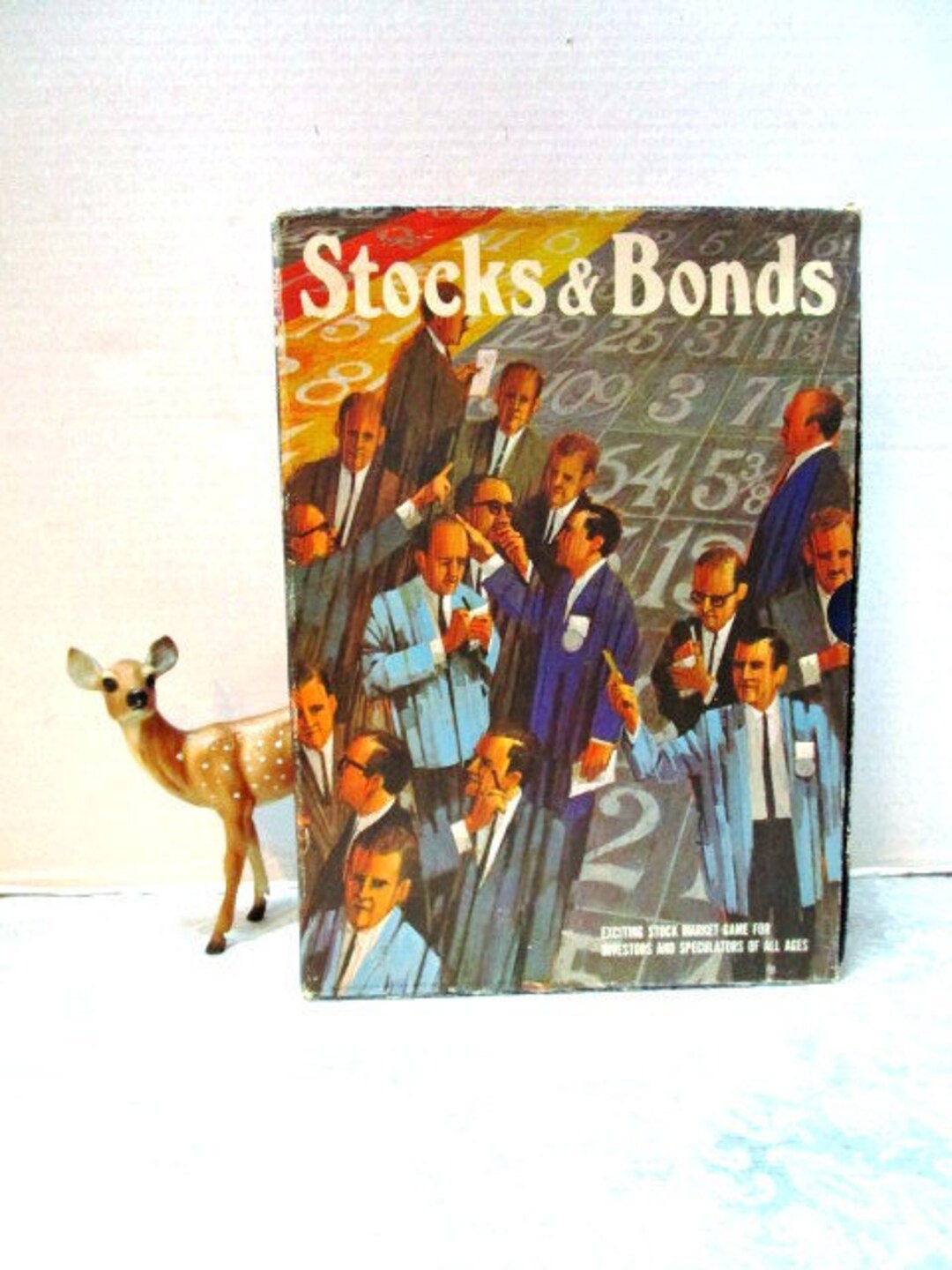 Vintage Stocks and Bonds Stock Market Game, 3M Bookshelf Games Series ...