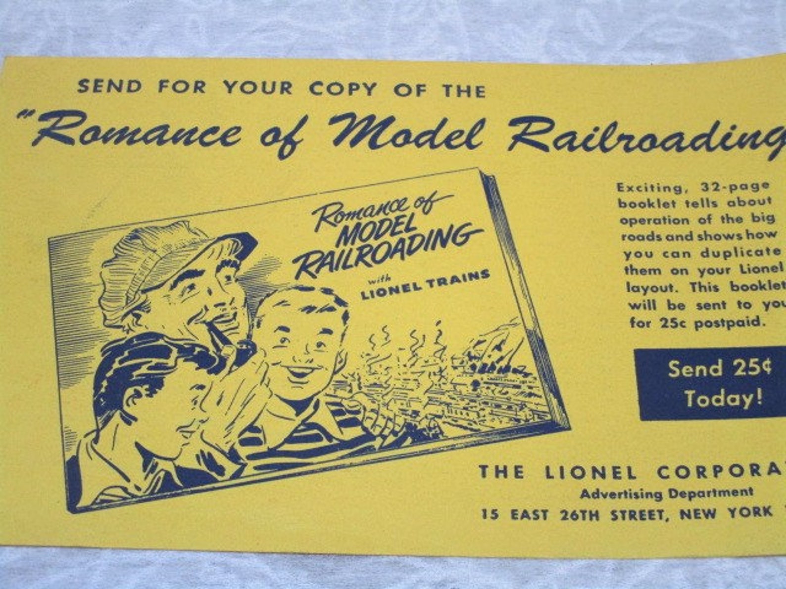2 Vintage Lionel Train Books: Full Color Accessories Catalogue AND ...