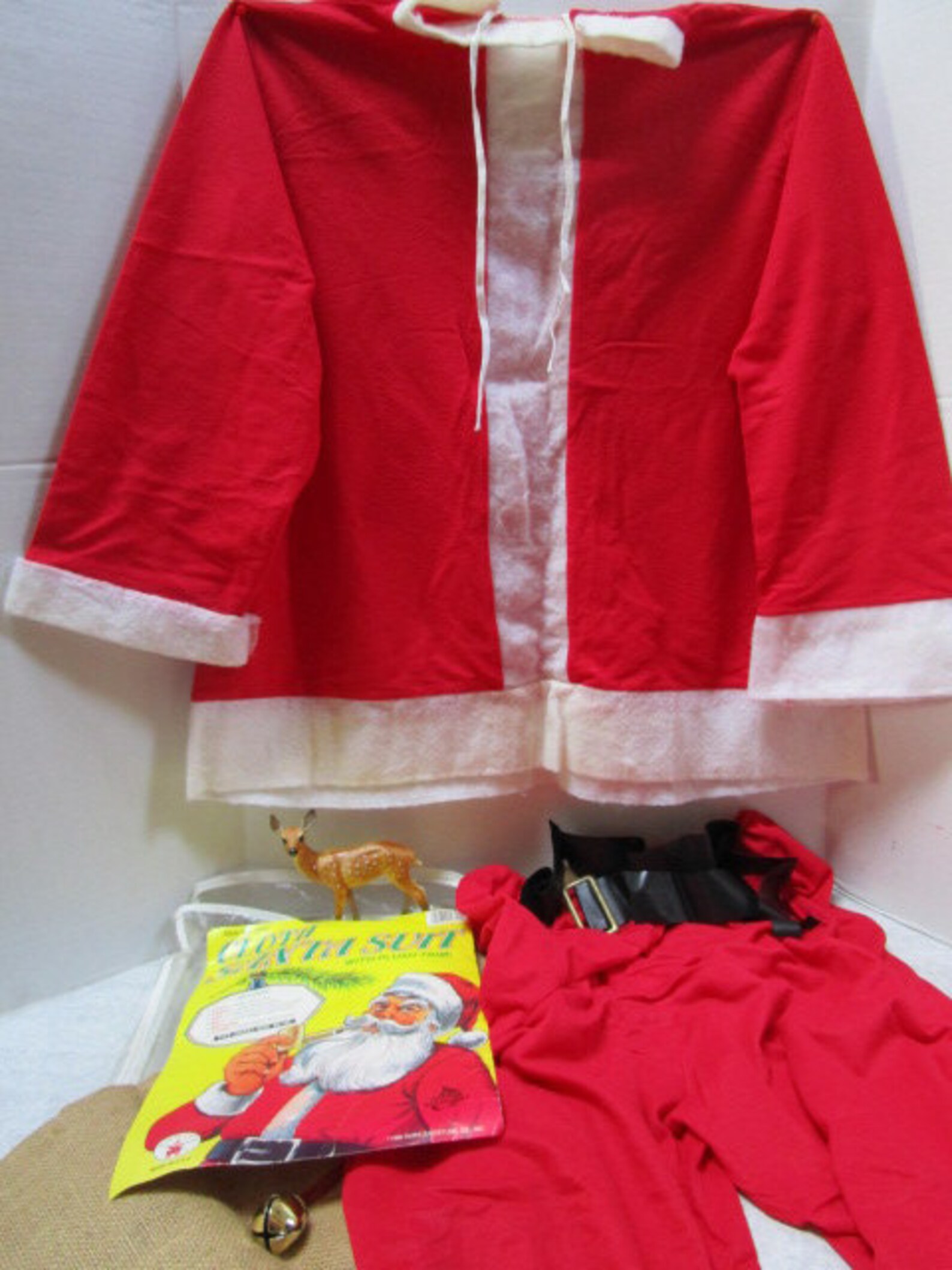 Vintage Santa Suit Unused Still in the Bag Christmas Costume - Etsy