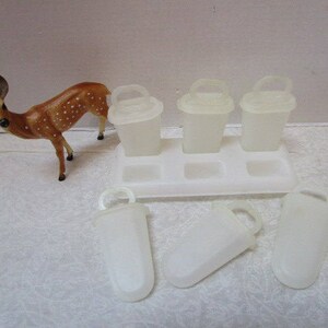 Vintage Tupperware Popsicle Mold, 19 Piece Complete Set, Healthy ...