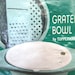 Vintage Tupperware Grater Bowl Set, 3 Piece Set W/ Bowl Grater Lid ...
