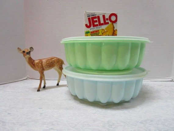 CHOICE ONE Vintage Tupperware Jello or Ice Ring Mold Set 3 | Etsy