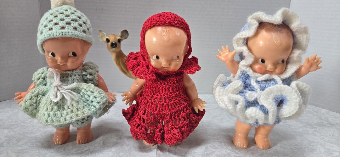 CHOICE ONE Vintage Irwin Baby Kewpie Doll in Handmade Outfit, 1920 50s ...