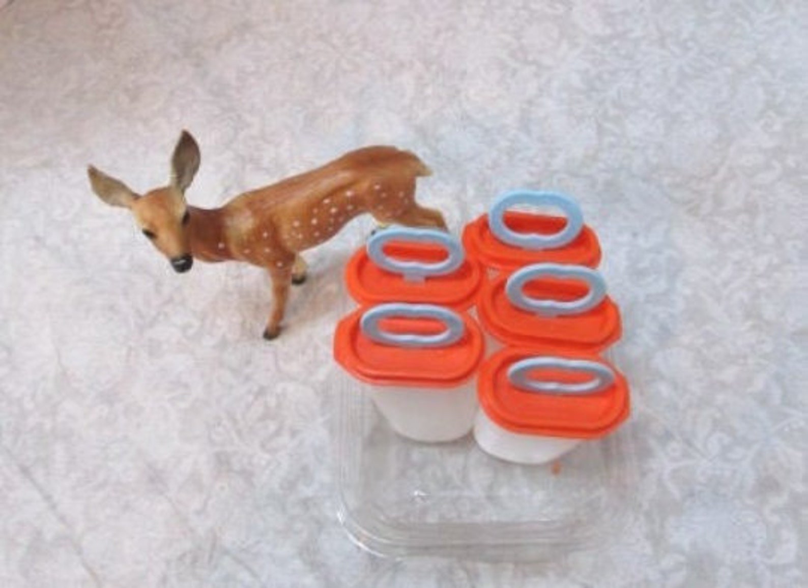 Vintage Tupperware Popsicle Mold, 19 Piece Complete Set, Healthy ...