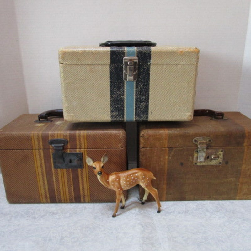 Vintage Train Case - Etsy