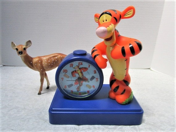Vintage Tigger Talking Alarm Clock Disney Fantasma 8.5 Winnie - Etsy