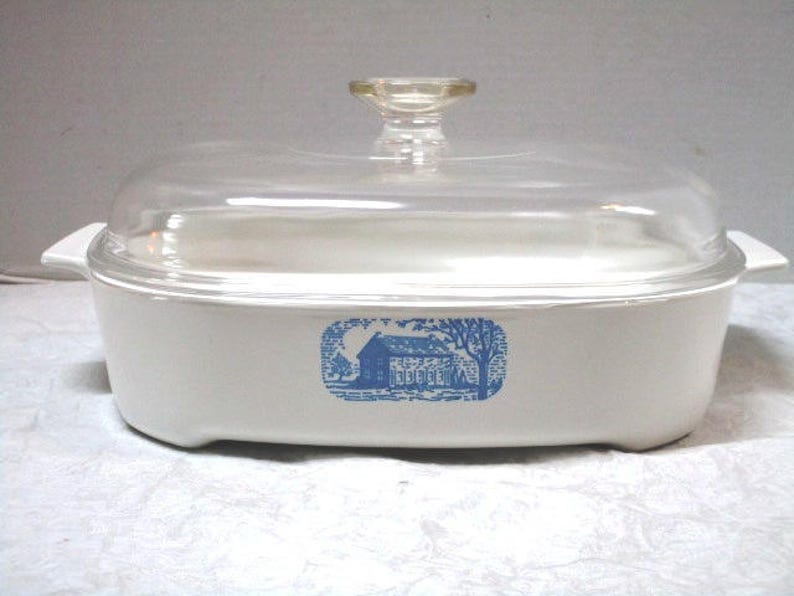 Vintage Microwave Brown and Serve Corning Ware Classic | Etsy